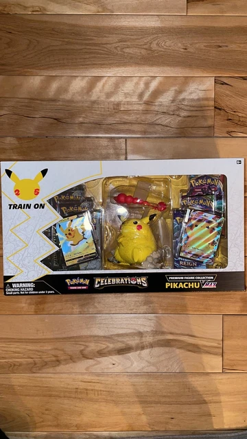 PIKACHU VMAX FIGURE Premium Collection Pokemon Celebrations TCG NEW ...
