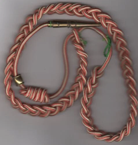 FOURRAGERE FRENCH AS AWARDD A L'ARMÉE AMÉRICAINE WWII (unités ...