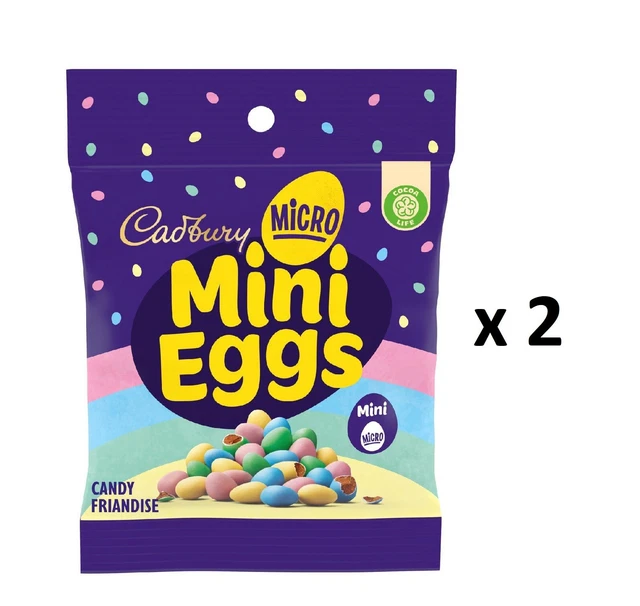 CADBURY MICRO MINI Eggs (90 Grams) - Pack of 2 £23.09 - PicClick UK