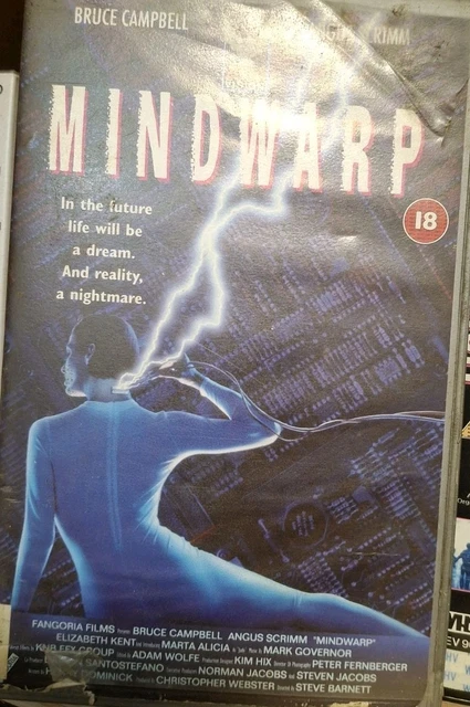 RARE VHS TAPE Mindwarp £5.92 - PicClick UK