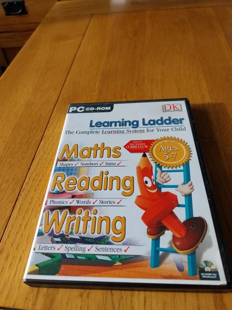 LEARNING LADDER PC CD-ROM by DK (2001) WINDOWS (Ages 5-7) £2.49 ...