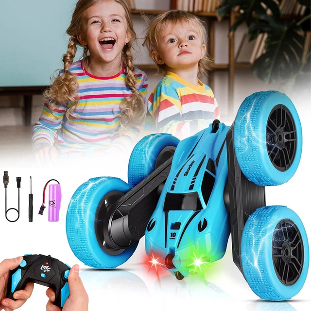 STUNT DUMPER CAR 360" Turbo-Twister RC Remote Control Car LED wheels for Kids 3+ £8.95 - PicClick UK