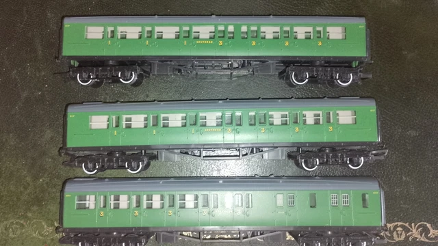 HORNBY 00 - Southern Railway Coach X3 2X Composite, 1 BRAKE - Unboxed £ ...
