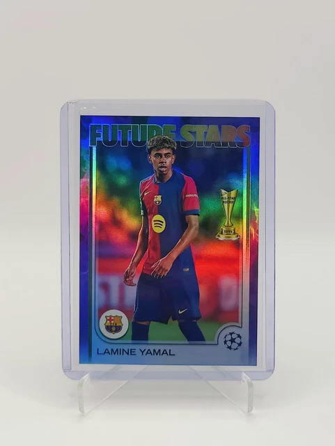 2024-25 TOPPS FLAGSHIP Lamine Yamal Future Stars Inferno /299 £1.75 ...