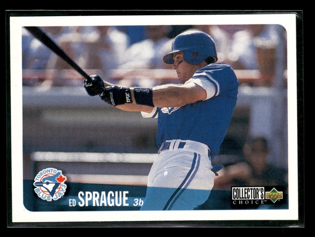 CARTE DE BASEBALL Ed Sprague Toronto Blue Jays 1996 Collector's Choice ...