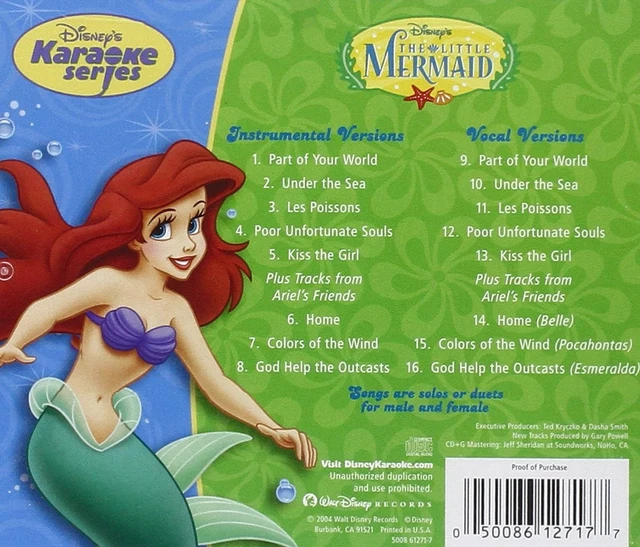 VARIOUS ARTISTS DISNEY'S Series - Little Mermaid (CD) £5.66 - PicClick UK