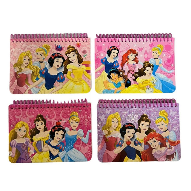 SET OF 4 Disney PRINCESS autograph book small note pad $17.99 - PicClick