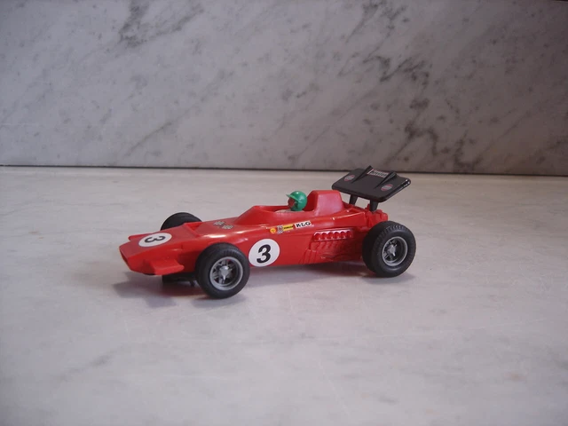 SCALEXTRIC CIRCUIT ÉLECTRIQUE Ferrari 312 Formule 1 réf. C 29 au 1/32e ...
