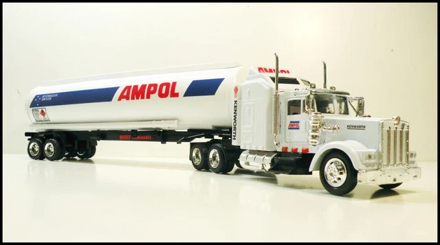 AMPOL W900 KENWORTH Petrol Tanker Oil Tanker Fuel Tankers 1/43 Trucks ...