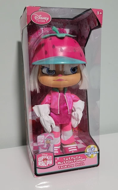 DISNEY STORE TALKING Taffyta Muttonfudge Sugar Rush Racer Wreck-It ...