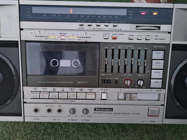 TECHNICS SA-C05L BOOMBOX Ghetto Blaster $315.11 - PicClick CA