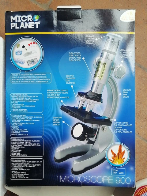 MICRO PLANET MICROSCOPE 900 microscopio giocattolo EUR 25,00 - PicClick IT