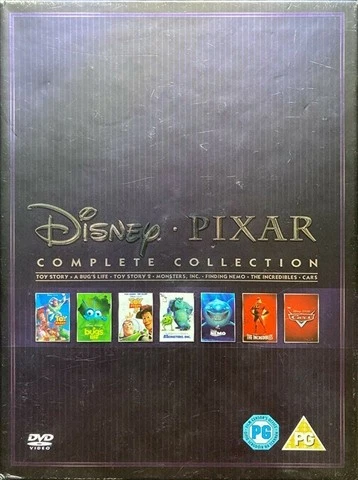 DISNEY-PIXAR COMPLETE COLLECTION (PG) 12 Disc DVD Brand New UK Release ...