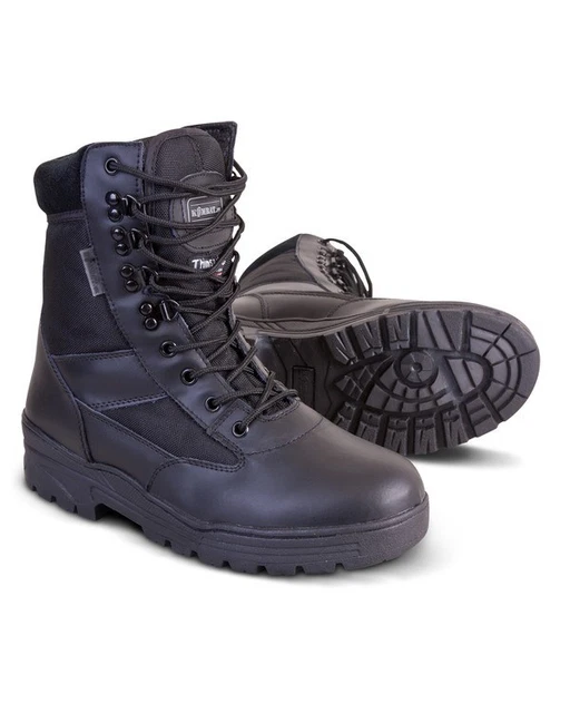 KOMBAT UK PATROL Boot Black Half Leather/Half Nylon £33.74 - PicClick UK