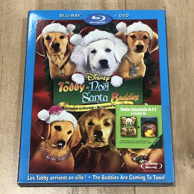 SANTA BUDDIES THE Legend of Santa Paws Blu-ray Walt Disney Christmas $7 ...