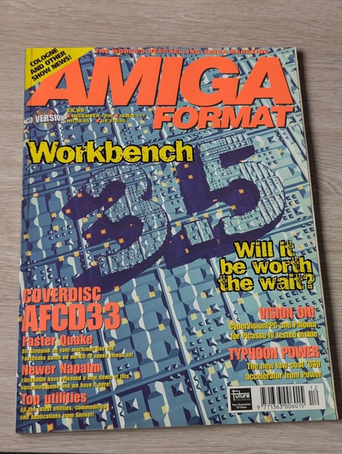 AMIGA FORMAT MAGAZINE - Issue 117 - December 1998 *No CD* £2.99 ...