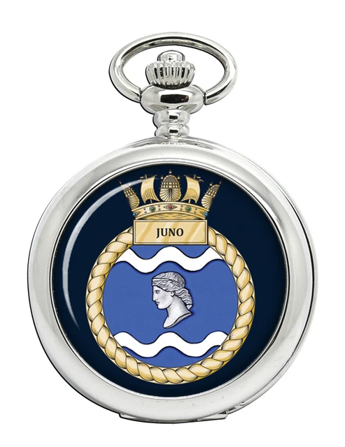 HMS JUNO, ROYAL Navy Pocket Watch EUR 53,42 - PicClick FR