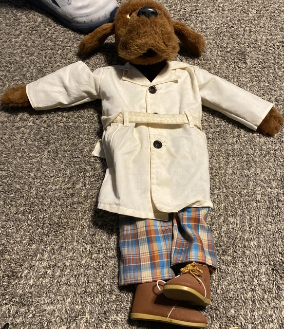 VINTAGE MCGRUFF THE Crime Hound Dog, Full Body Hand Puppet 1980s With ...