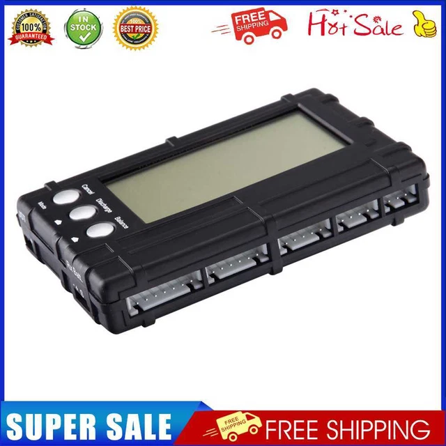 RC BATTERY DISCHARGER Balancer Meter Tester for 2-6s Lipo Li-Fe Battery ...