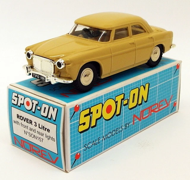 NOREV SPOT ON 1/42 Scale Model Car SON157 - Rover 3 Litre - Beige EUR ...