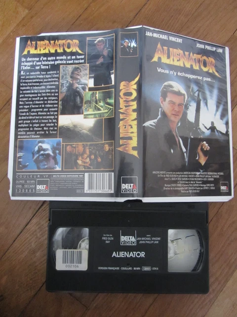 ALIENATOR FRED OLEN Ray avec Jeese Dabson, VHS, SF/Horreur, RARE INEDIT ...