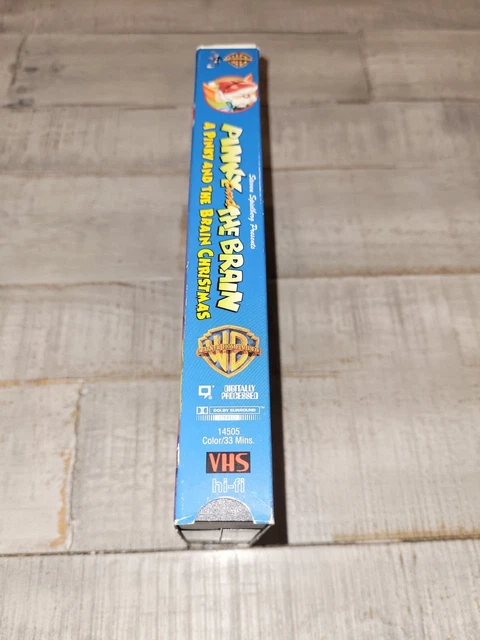 PINKY AND THE Brain Christmas (VHS, 1996) $21.75 - PicClick CA