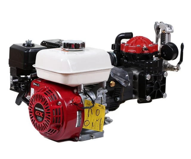 HYPRO D30/AR30 DIAPHRAGM Pump& Honda GX160QXE Electric Start Gas Engine ...