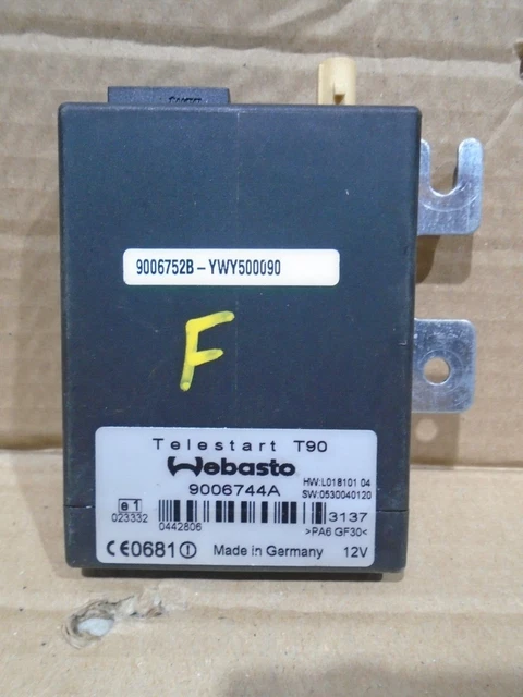 RANGE ROVER L322 Pre-Heater Rremote Control WEBASTO ECU YWY500090 (F) £ ...