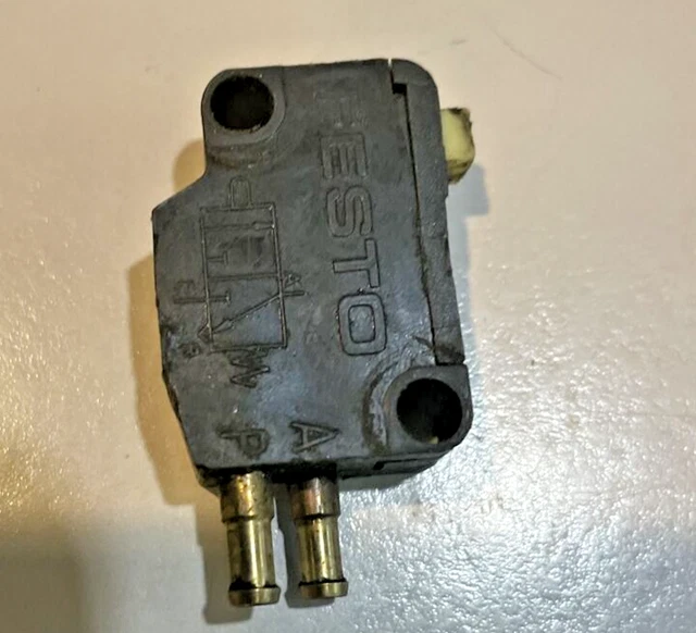 FESTO MICRO-STÖSSELVENTIL 7843 Micro Stem-Operated Valve Pneumatic S-3 ...