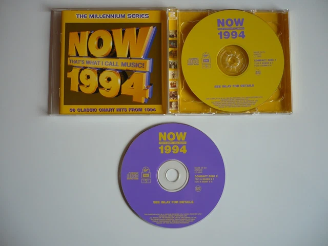 NOW THAT'S WHAT I Call Music! 1994 The Millennium Series 2 CD Various ...