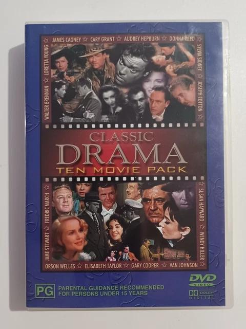 CLASSIC DRAMA TEN Movie Pack DVD Region Free VGC Set Cary Grant Free ...