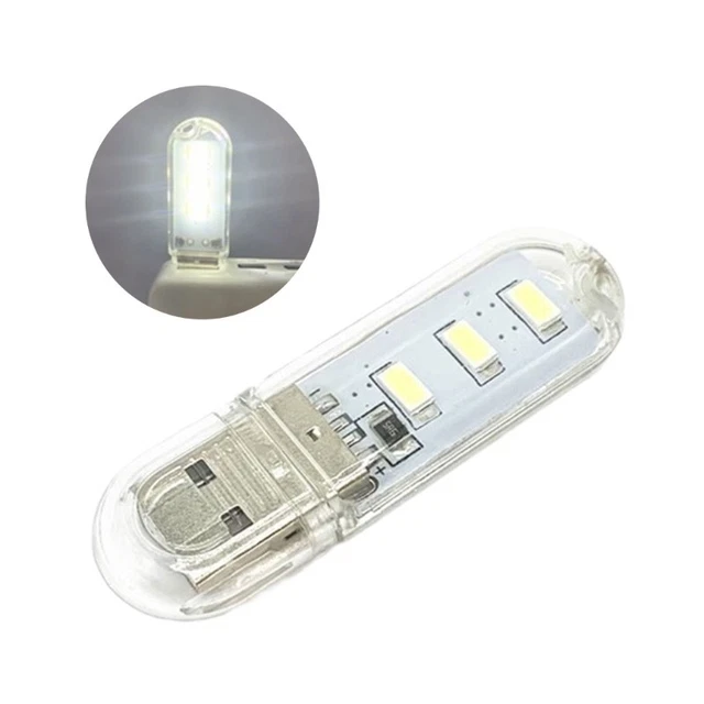 DOUBLE SIDED 6 LED USB Night Light Offering Full Coverage Lighting For ...