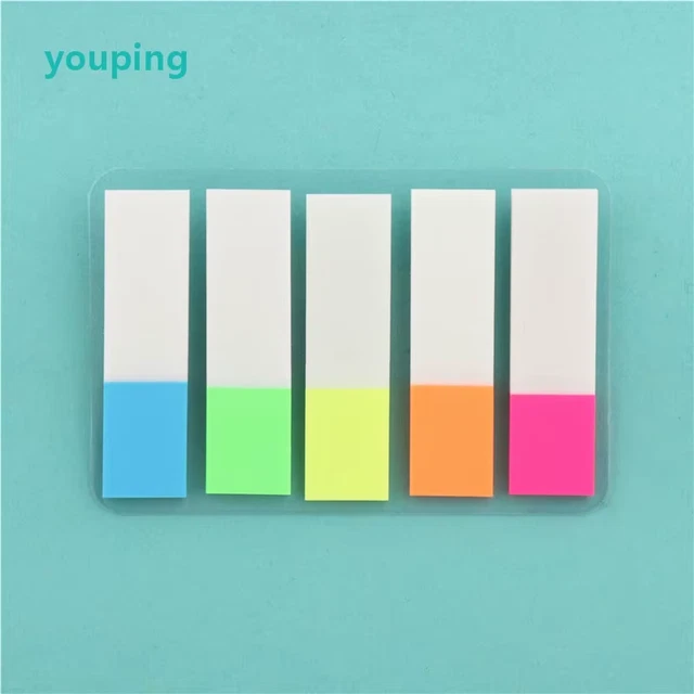 15 TYPES COLOR Self Adhesive Memo Pad Sticky Notes Bookmark Point It ...