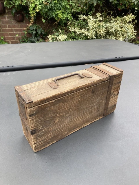 WW1 GERMAN AMMO Box £50.00 - PicClick UK