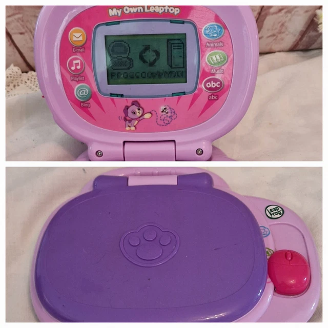 LEAPFROG MY OWN Leaptop Interactive Purple Laptop Kids 3+ Learn ...