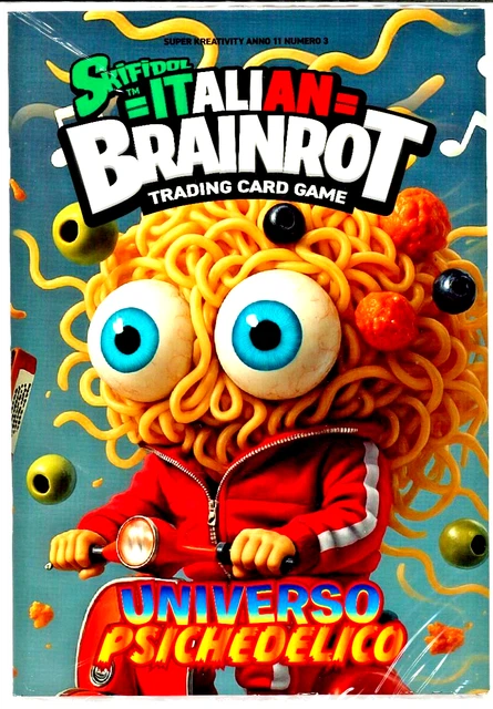 ITALIAN BRAINROT -GRANDE Lotto 100 Card Diverse+Album Nuovo Ed ...