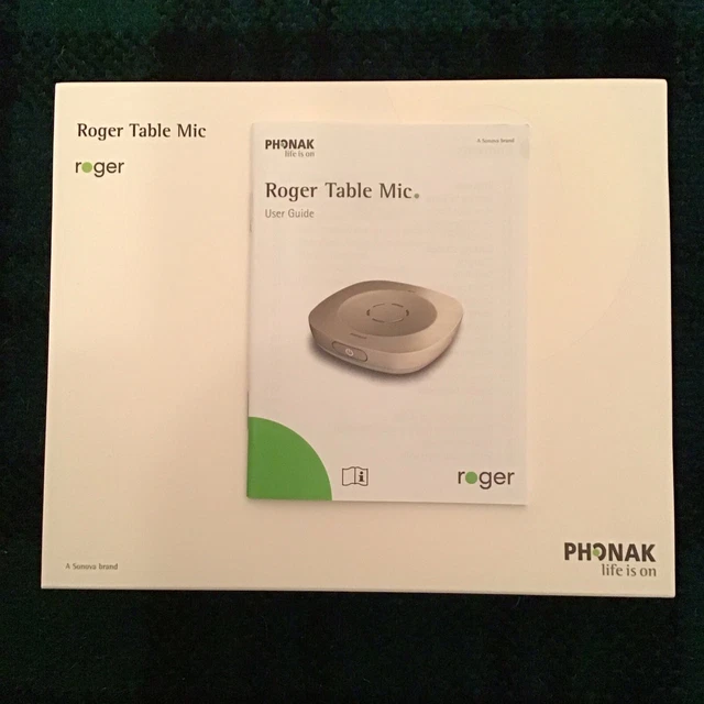PHONAK ROGER TABLE Mic 3 (for Phonak hearing aids) £499.00 - PicClick UK