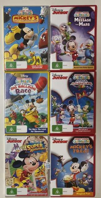 MICKEY MOUSE CLUBHOUSE space adventure Dvd Disney junior EUR 7,55 ...