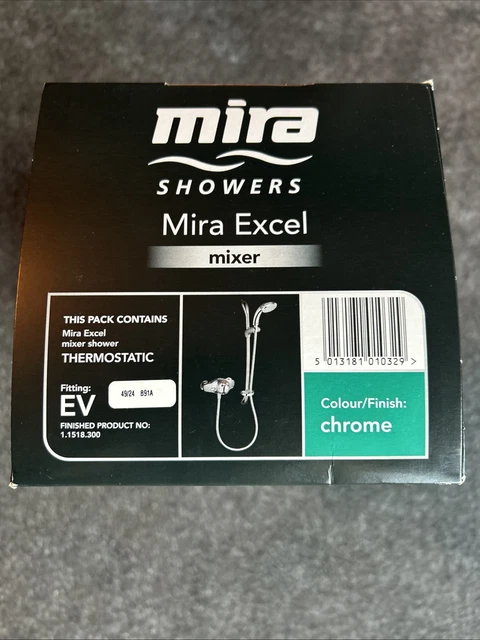 MIRA EXCEL EV thermostatic mixer shower £384.12 - PicClick UK