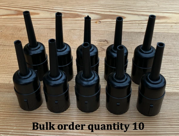 BULK X10 &SLIMLINE& BULGIN 2 pin round 22mm speaker plug socket valve ...