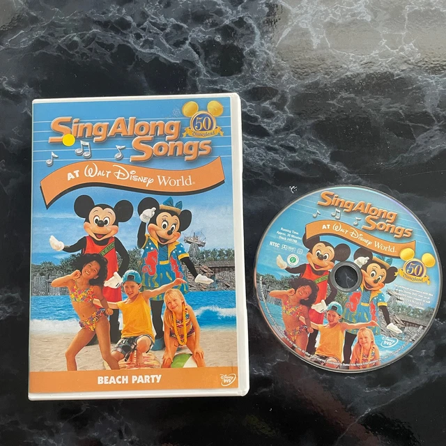 DISNEY'S SING ALONG Songs - Beach Party at Walt Disney World (DVD) (US ...