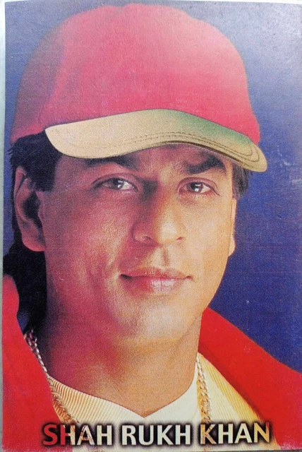 BOLLYWOOD ACTOR ACTRESS : Shah Rukh Khan Rare vintage Collectable ...