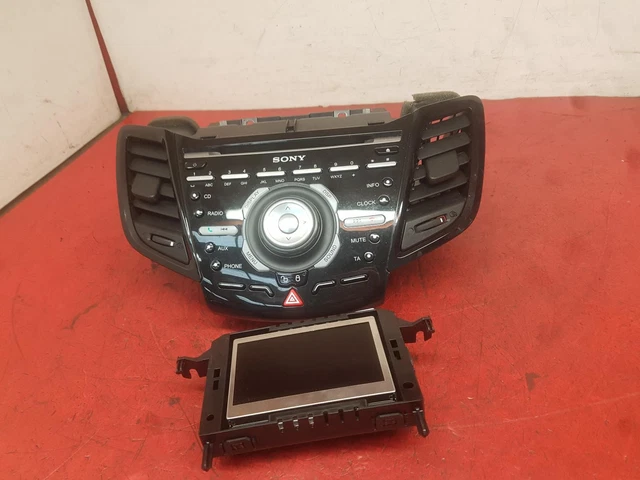FORD FIESTA MK7 Sony Radio Stereo Head Unit Cd 2015 £85.00 - PicClick UK