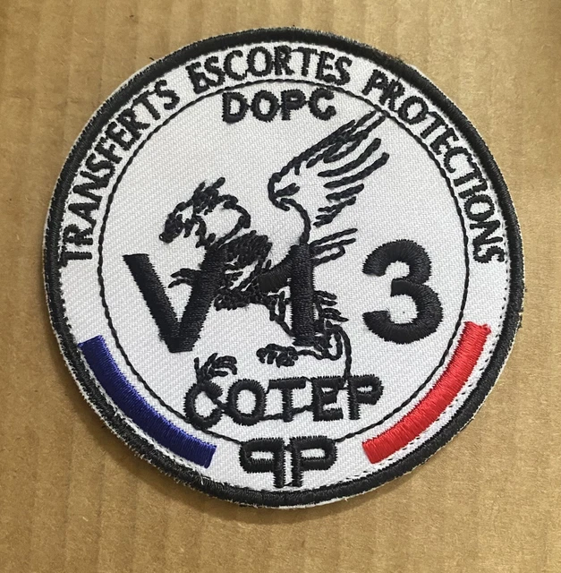 RARE ÉCUSSON DOPC COTEP DRPP RENS POLICE GENDARMERIE V13 Procès EUR 30 ...