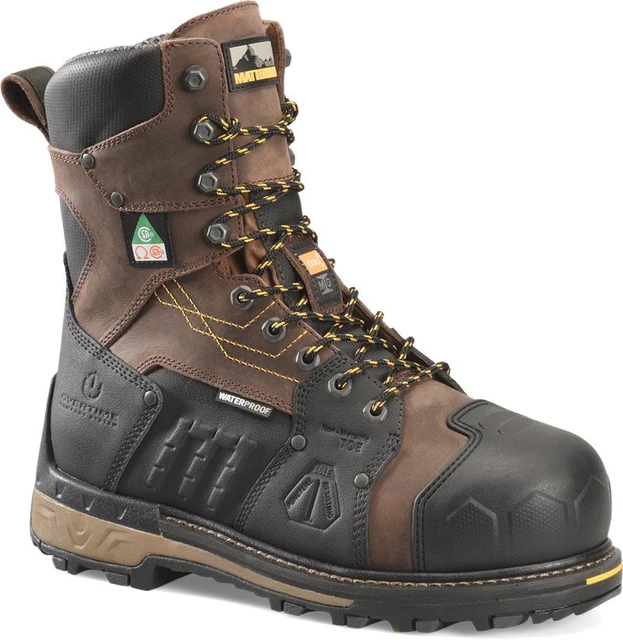 MATTERHORN MEN’S 8& Composite Toe Waterproof Internal Metatarsal Guard ...