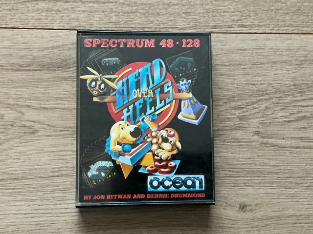 HEAD OVER HEELS (OCEAN) ZX Spectrum 48k/128k cassette. Tested/Working £ ...