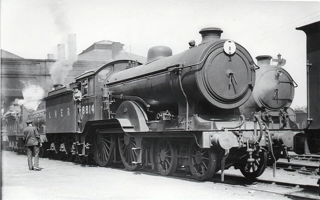 LNER CLASS D15 4-4-0 No 8814 (2585) at NORWICH MPD 30/6/36 R/P by H C ...