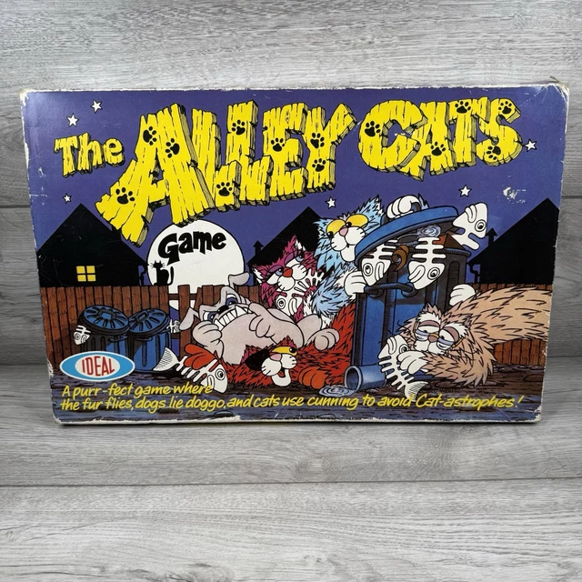 THE ALLEY CATS Vintage Board Game 1976 Ideal Retro Games Complete £37. ...