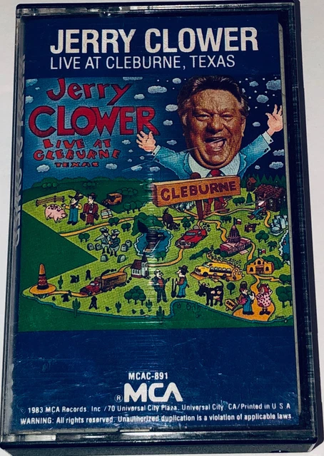 CASETE DE COMEDIA Jerry Clower Live at Cleburne Texas 1C EUR 9,61 ...