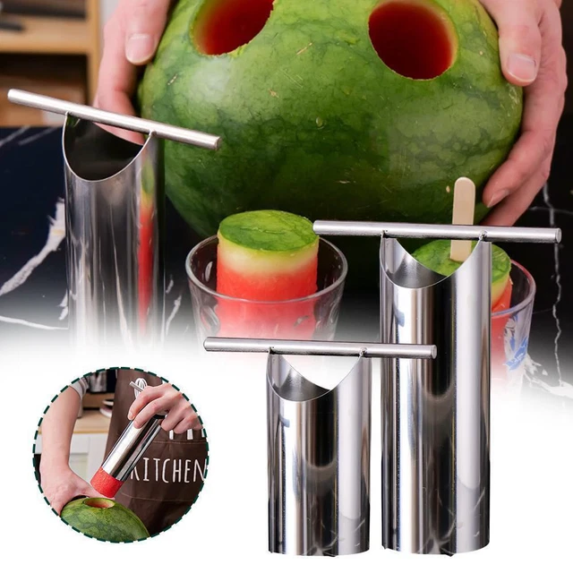 WATERMELON PUNCHER CUTTER Kitchen Multifunctional Watermelon Corer P2J6 ...